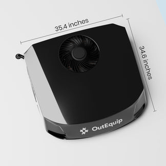 12V RV Air Conditioner with Heat Pump, 11500 BTU Rooftop Air Condition ...